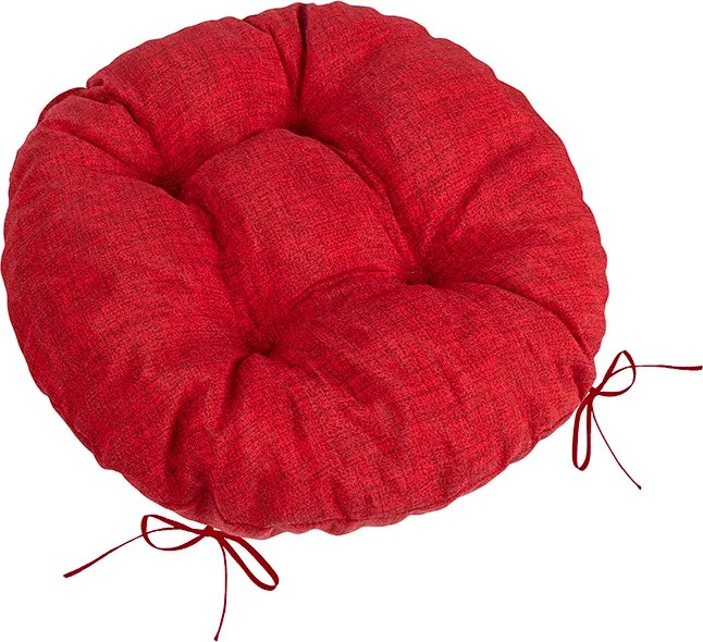 Bellatex Sedák LADA kulatý prošívaný Červená 40 cm, (průměr)