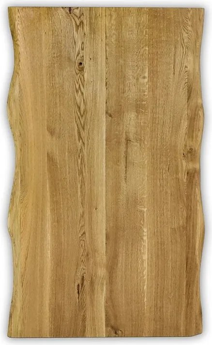 Stůl PORTO, 1800 x 900 mm, dub masiv s nepravidelnou hranou