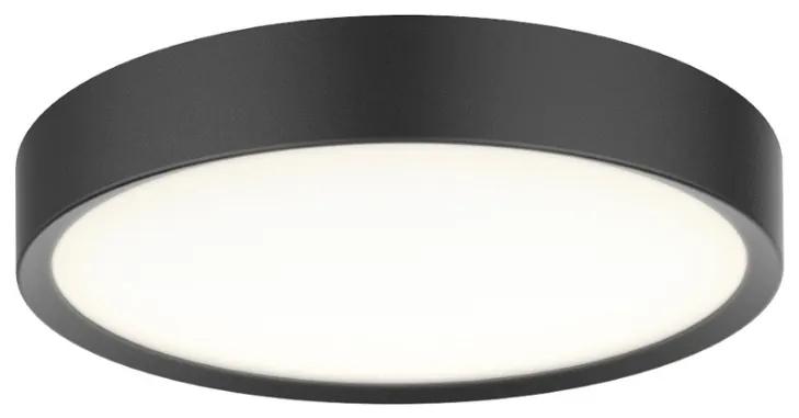 OnaDnes -20% Černé plastové stropní světlo Halo Design Universal 28 cm