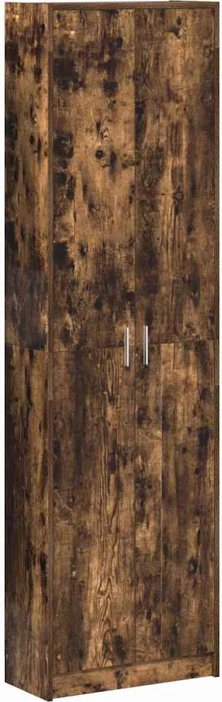 Šatní skříň Kouřový dub 55 x 25 x 189 cm Kompozitní dřevo 3334012