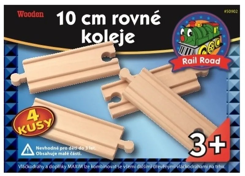 Maxim 10cm rovné koleje 4 ks