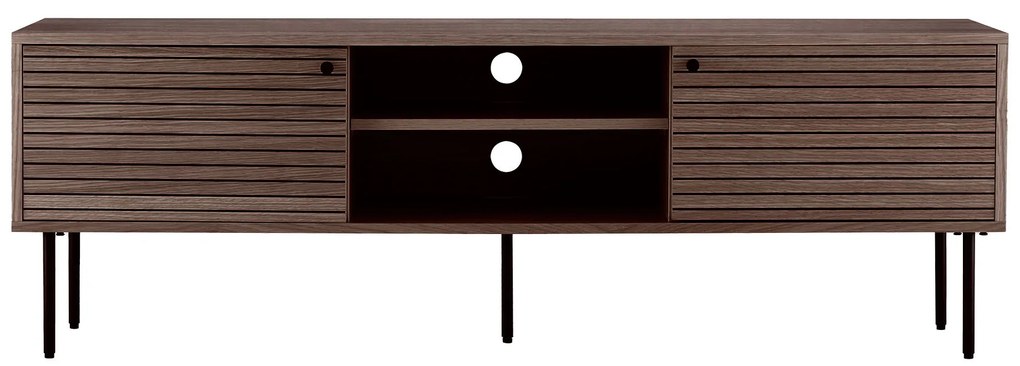 House Nordic TV stolek KYOTO 150x40 cm tmavě hnědý