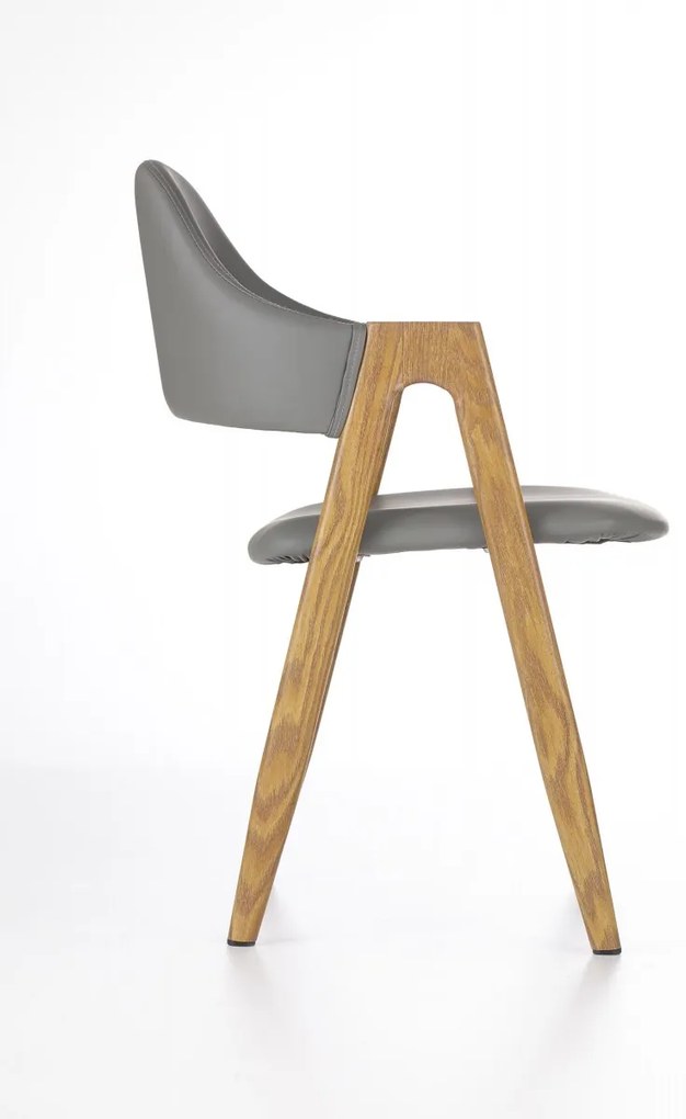 Designová židle Meno šedá