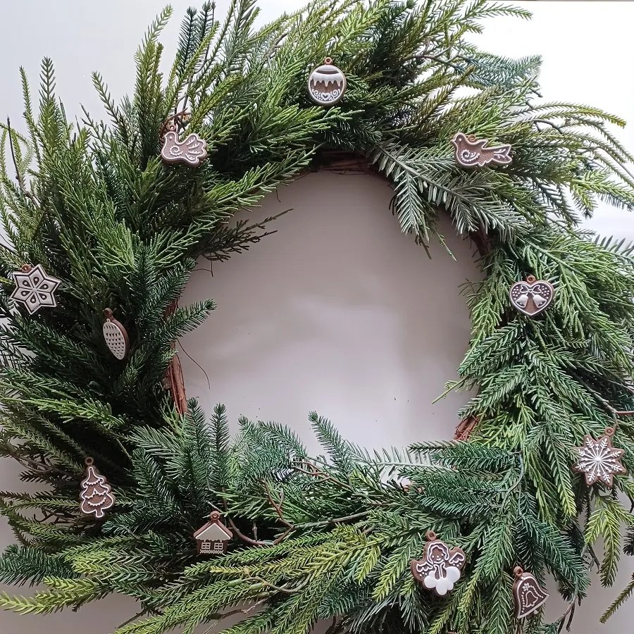 Sada drobných vánočních ozdob, 3 × 4 cm, plast, balení 11 ks