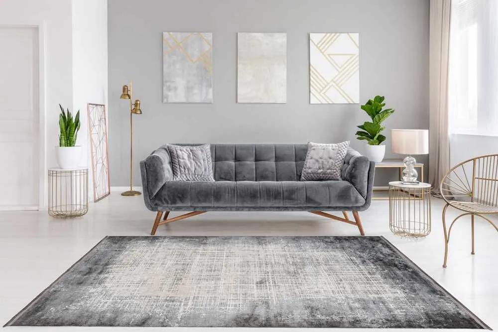 Lalee Kusový koberec Elysee 901 Silver Rozměr koberce: 120 x 170 cm