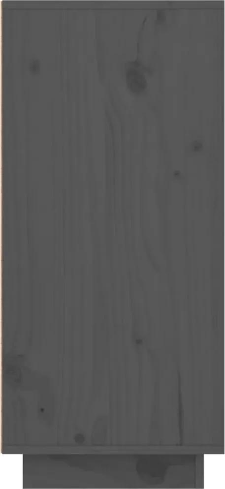 vidaXL Příborník 111x34x75 cm masivní borové dřevo [813808] Barva: Přírodní