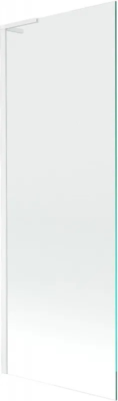 Mexen Next L, 1-křídlová vanová zástěna 70 x 150 cm, 6mm čiré sklo, bílý profil, 895-070-000-03-00-20