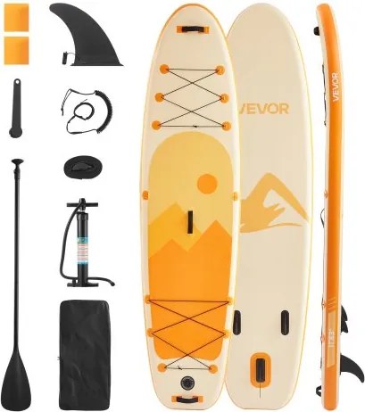 Nafukovací paddleboard, 3,35 m × 84 cm × 15 cm široký VEVOR