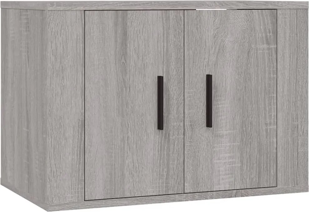 3dílný set TV skříněk šedý sonoma kompozitní dřevo 3188500
