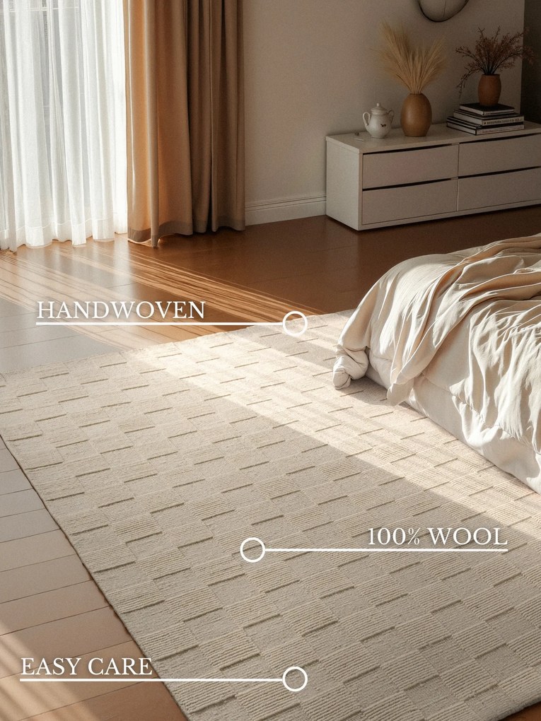 Villeroy & Boch Kusový koberec Scala 106265 White, 120x170, bílá, ložnice