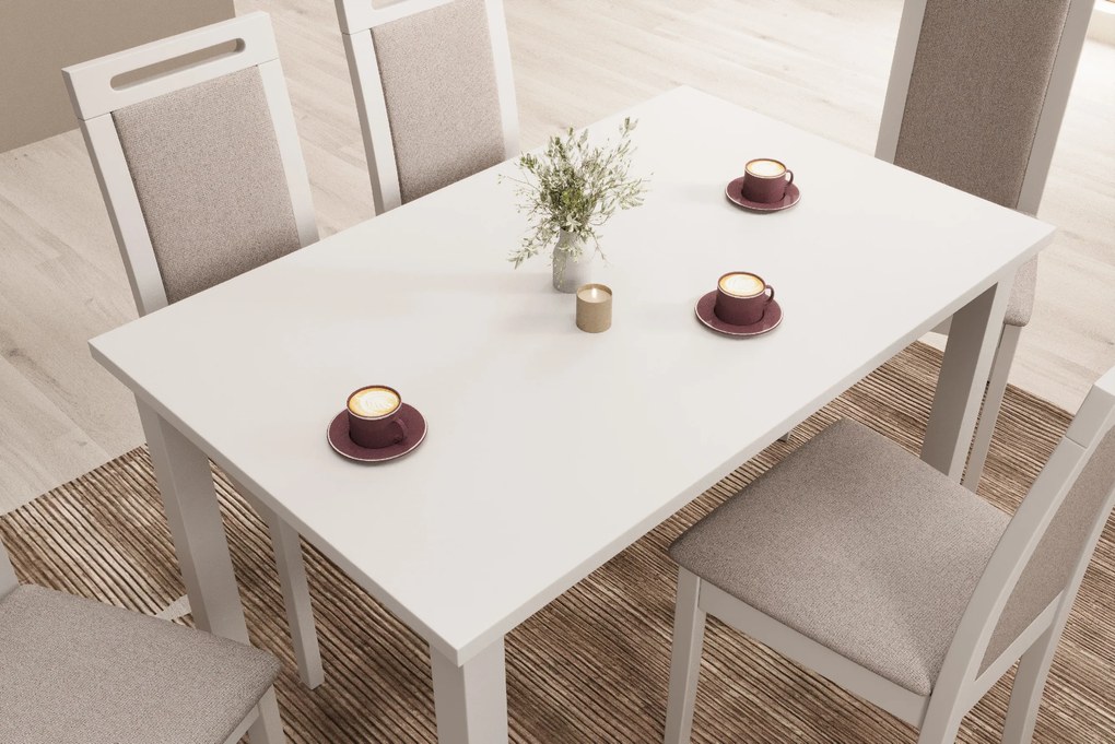 ADRK Furniture Židle Nola VI CH-NOL-VI-W-OP85