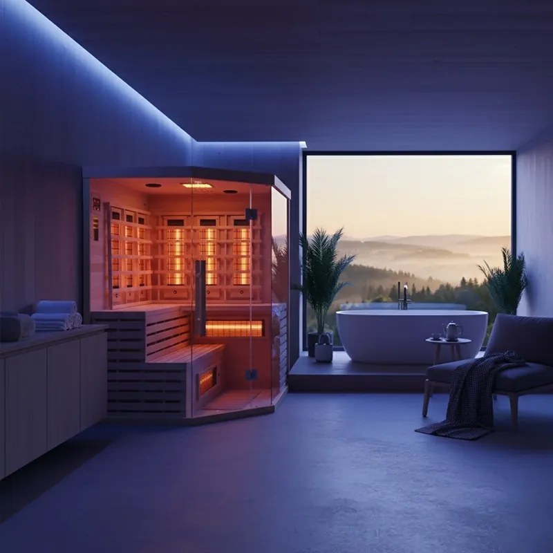 BPS-koupelny Infrasauna Relax  150x150, 4-5 osob