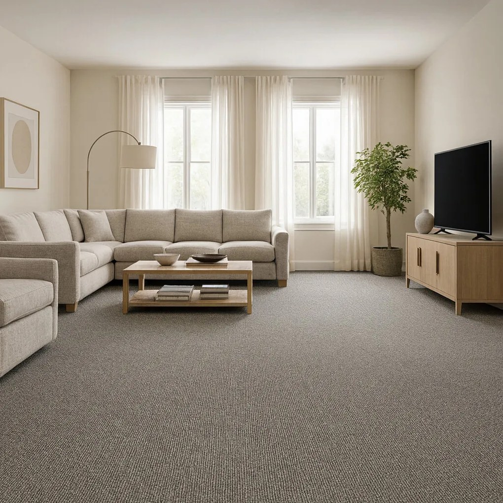 Vopi, Metrážový koberec Nature NEW hnědá - neúčtujeme odřezky z role, na míru, šíře 2m,3m,4m, hnědá, filc, kuchyně