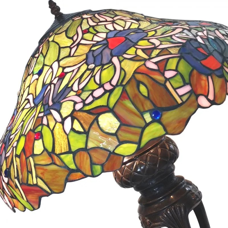 Stolní lampa Tiffany Yolanthe – 57x83 cm