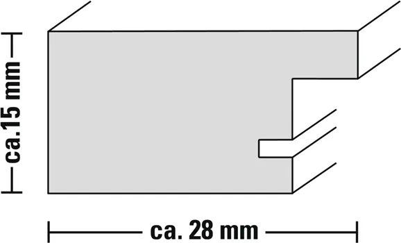 Rámeček CHALET taupe 13x18