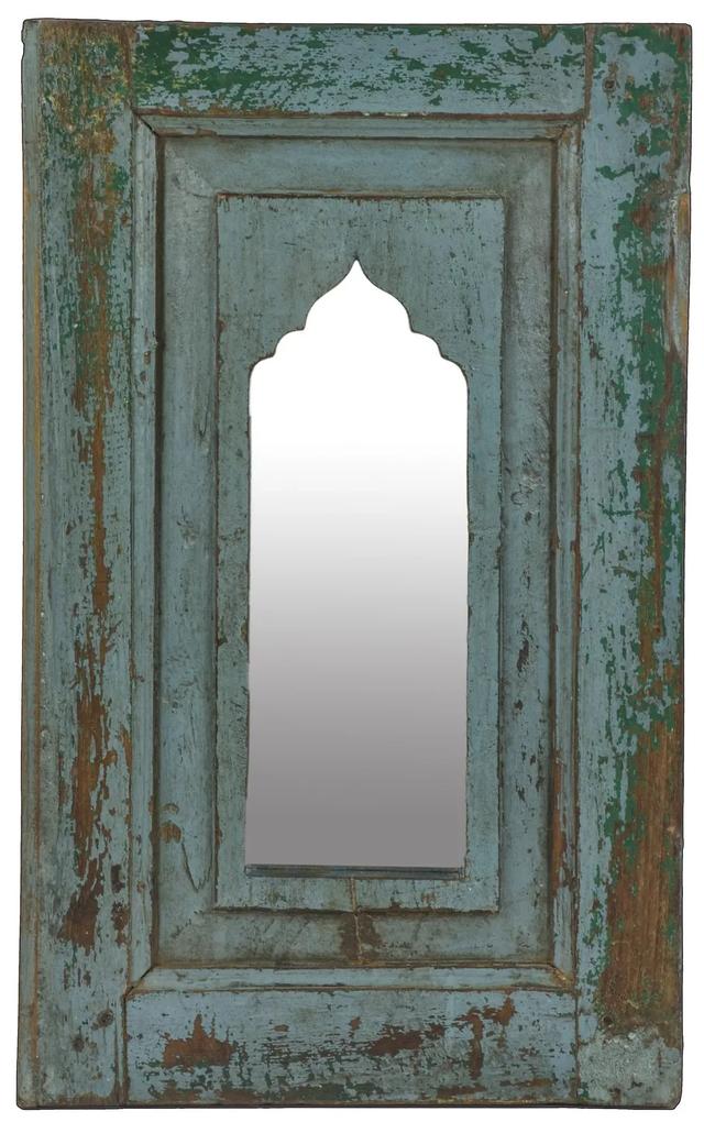 Sanu Babu Zrcadlo v rámu z teakového dřeva, 33x3x58cm