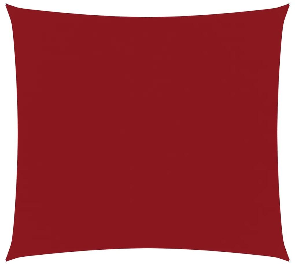 135630 vidaXL Stínící plachta oxfordská látka čtvercová 2 x 2 m červená
