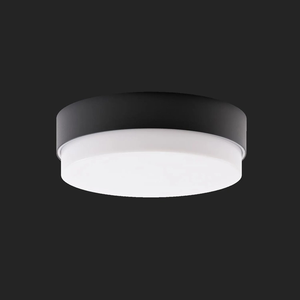 OS TRI57291 TRITON 2 stropní/nástěnné průmyslové plastové svítidlo černá / bílá IP65 3000 K 27W LED HF nouzové kombinované 3 h (původní kód OS 57291) - OSMONT