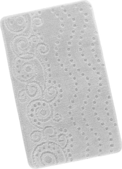Bellatex koupelnová předložka BANY 60x100 cm Ornament světle šedá