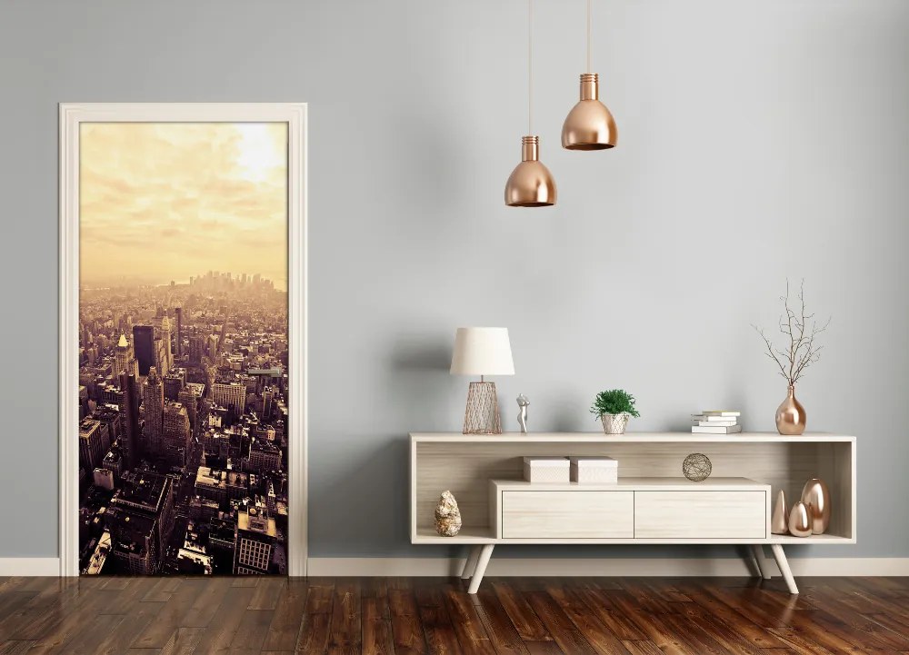 Fototapeta samolepící dveře Manhattan New York 95x205 cm