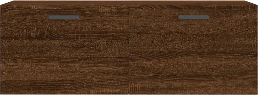 vidaXL Nástěnná skříňka 100x36,5x35 cm kompozitní dřevo [830147] Barva: Bílá