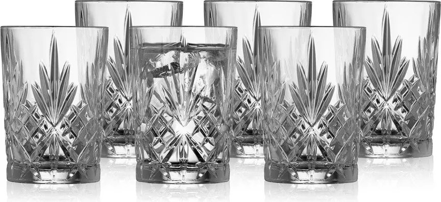 Křišťálové sklenice v sadě 6 ks 250 ml Melodia – Lyngby Glas