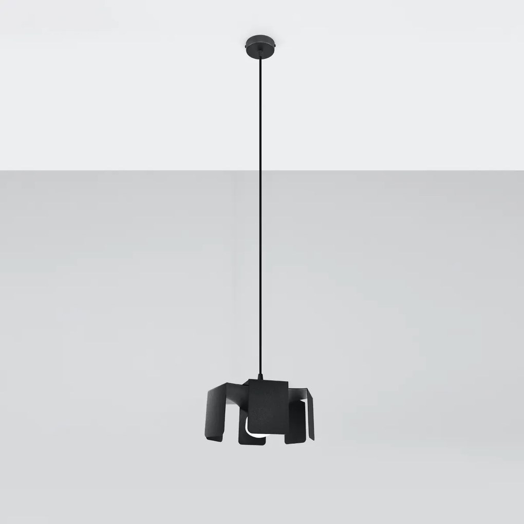 Sollux Lighting Závěsné svítidlo TULIP černé