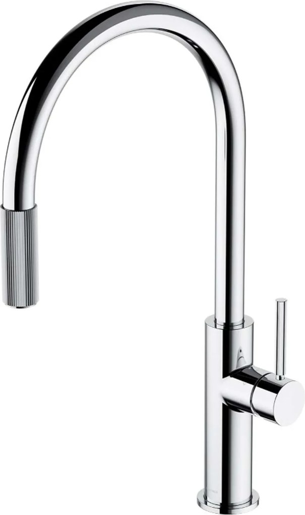 OMNIRES Switch - Dřezová baterie s výsuvnou koncovkou a filtrační funkcí, chrom SW9059CR