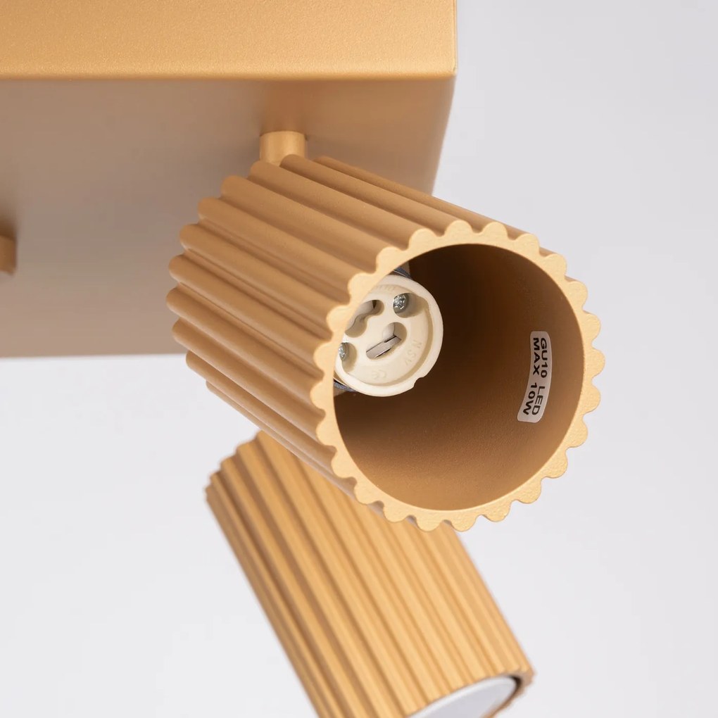 Sollux Lighting Stropní svítidlo KARBON 4 zlaté
