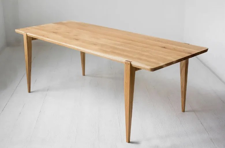 Stará Krása – Ruční výroba Moderní designové jídelní stoly z dubového masivu 76 x 200 x 100 cm