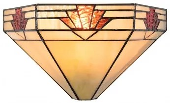 Nástěnná lampa Tiffany Triangle