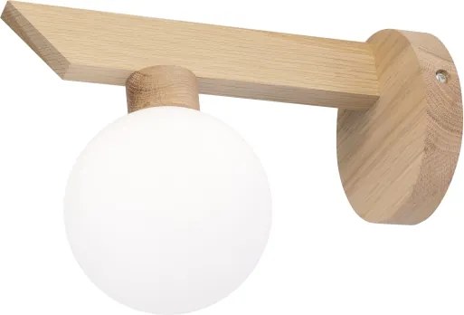Nástěnné svítidlo ANTONIO 1xG9/5W/230V dub/bílá