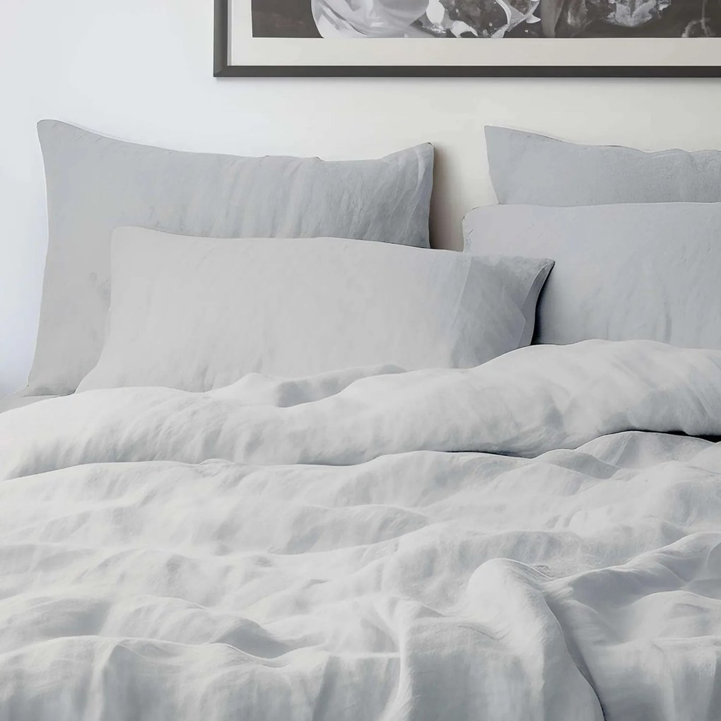 Mušelínové prodloužené povlečení Silver Velikost: 140 x 220 + 70 x 90