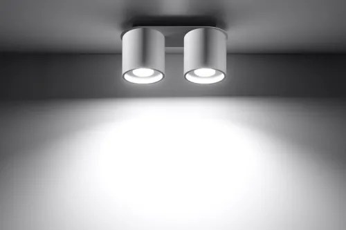 Stropní svítidlo SOLLUX Orbis 2 GU10 2x40W bez zdroje SL.0056 bílá