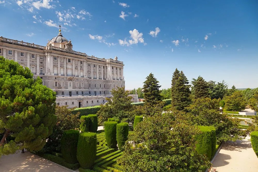 Fototapeta královský palác v Madridu