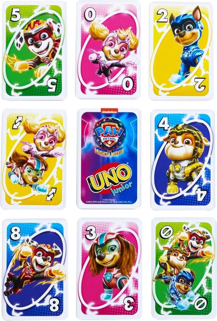 MATTEL HRA Uno karty Junior Tlapková Patrola *SPOLEČENSKÉ HRY* 25hpy62