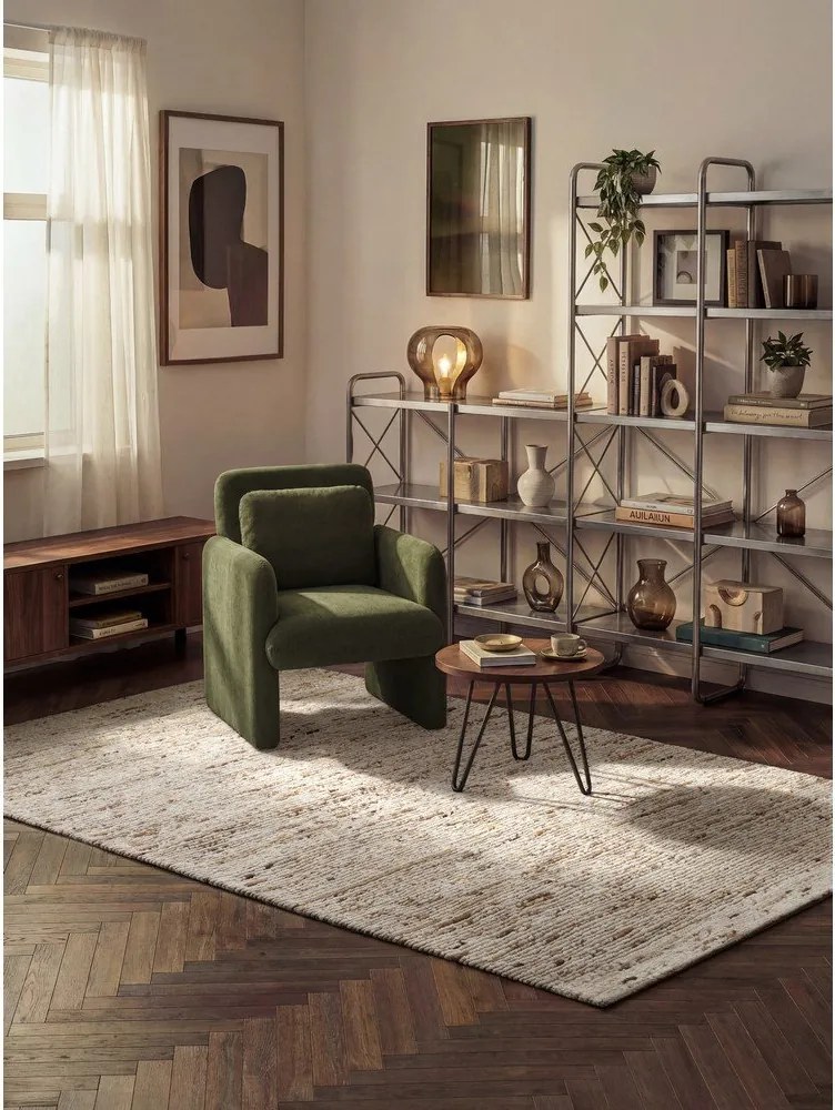 Béžový ručně tkaný vlněný koberec 120x170 cm Bexley Woolwich – Ted Baker