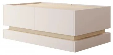 Konferenční stolek Arlotekis L97 4K, Barva: černá / dub cremona