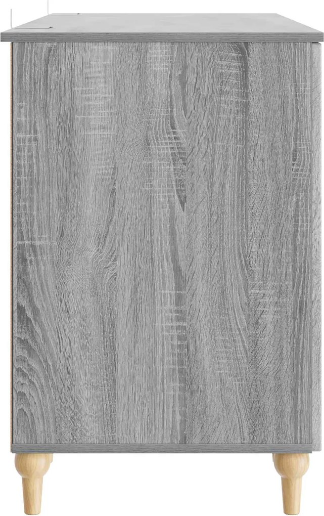 Stůl Šedá sonoma 142,5 x 50 x 75 cm Kompozitní dřevo 3414582