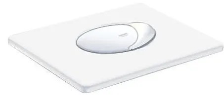 GROHE 38506SH0 - Splachovací tlačítko SKATE AIR 156 × 197 mm bílá 38506SH0