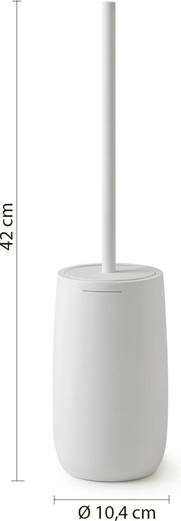 Gedy Gedy, KIRA WC kartáč na postavení, bílá mat, KI3302