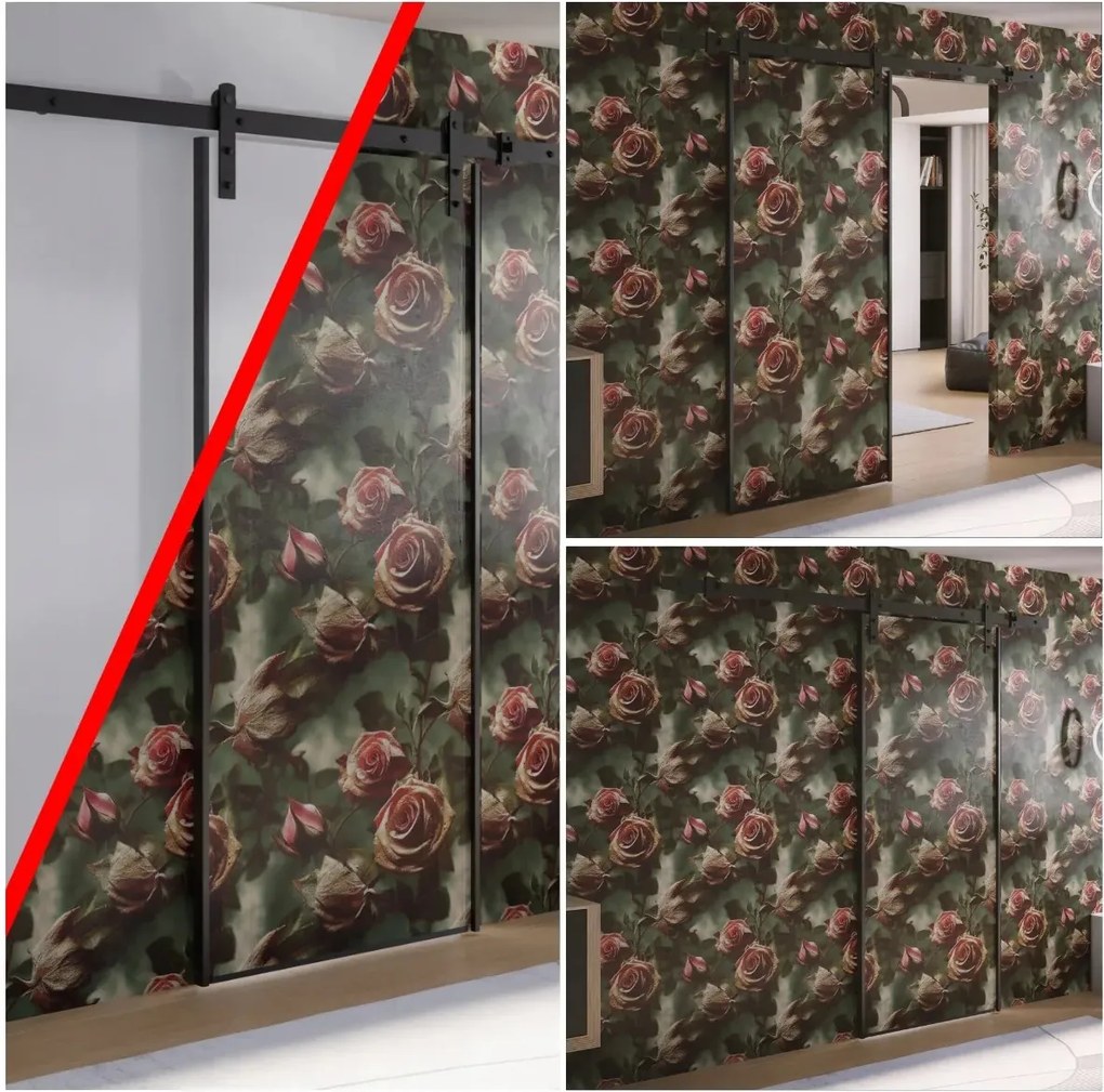 Posuvné dveře k malování / tapetování PAINTER LOFT 60