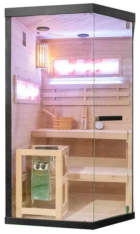 BPS-koupelny Finská sauna Relax HYD-4781 120x120, 2 osoby