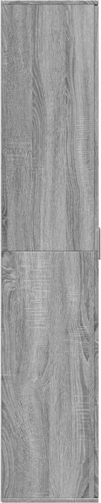 Skříň highboard šedá sonoma 80 x 35 x 180 cm kompozitní dřevo 3276656
