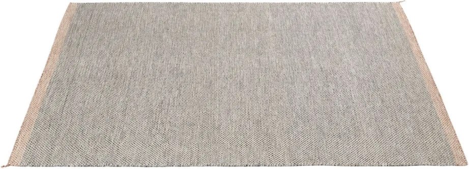 Muuto Koberec Ply Rug 200x300, Black-White