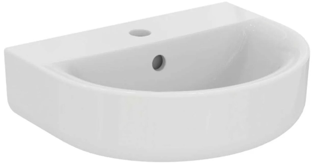 Ideal Standard Connect - Umývátko 45x36 cm, s přepadem, otvor pro baterii, Ideal Plus, bílá E7968MA