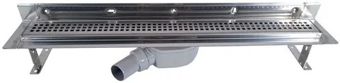Sprchový žlab Ceramia S-Line Klasik 65 cm nerez lesk čtverečky ZLAB70NRZ1LEM