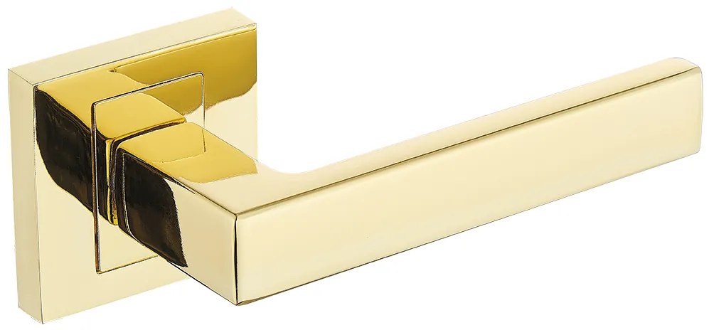 Kuchinox Qubik, klika na dveře, zlatá lesklá, LAV-KG2_G00A
