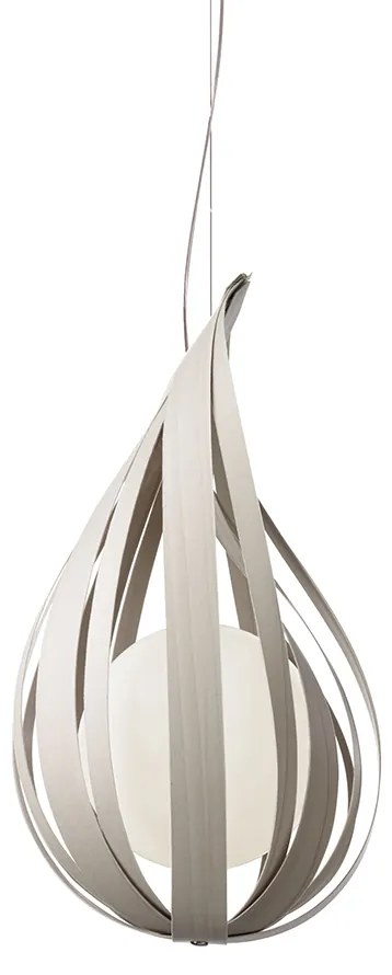 Designové závěsné svítidlo ve tvaru kapky Raindrop  Designové závěsné svítidlo ve tvaru kapky Raindrop Dekor: Šedý, Průměr a výška: ø 220 mm x 360 mm