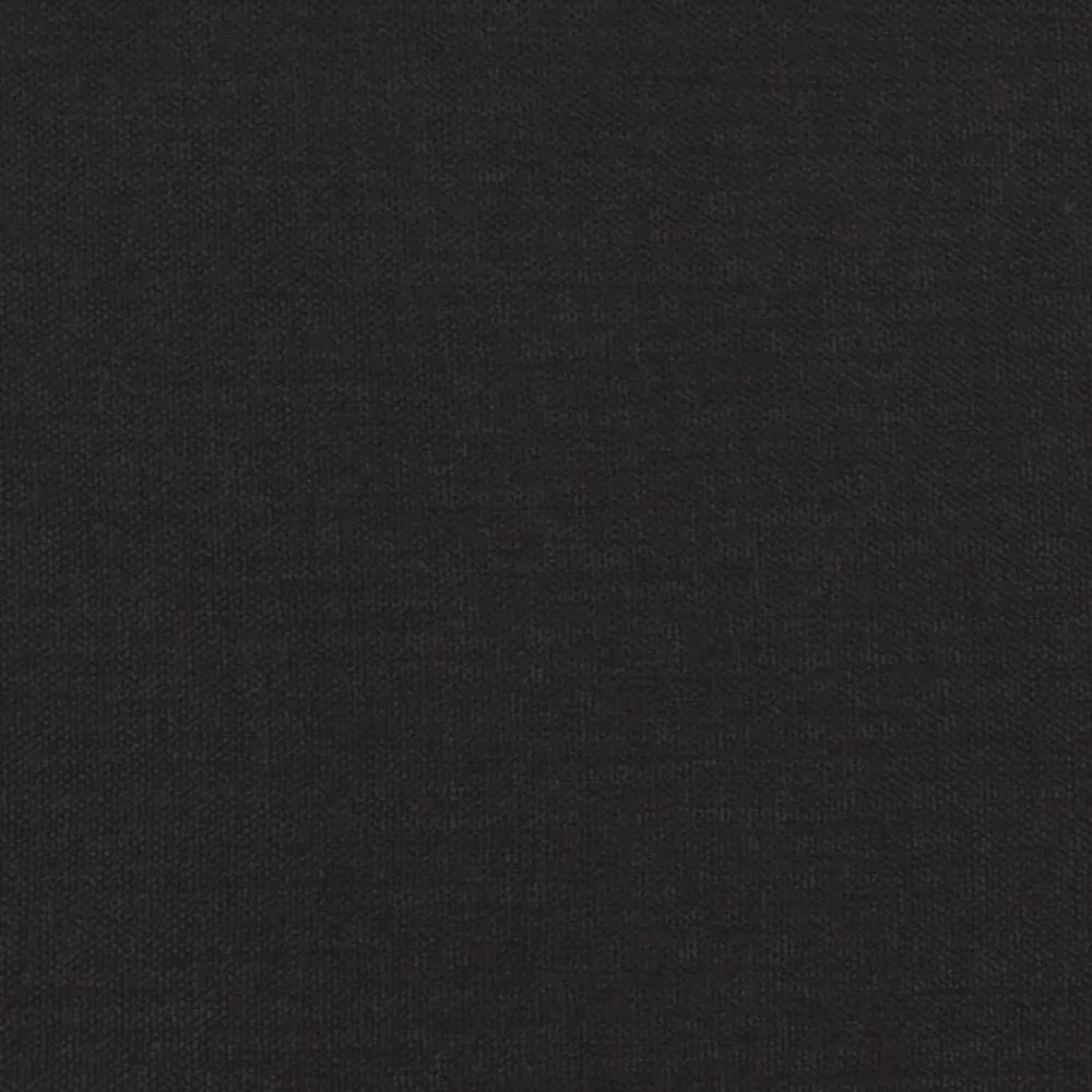 Petromila 2místná rozkládací pohovka černá textil